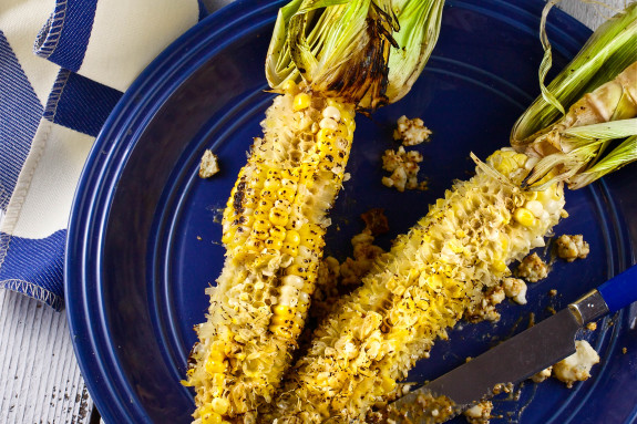 Blue Plate Corn on the Cob is a tasty side dish at your next barbecue.