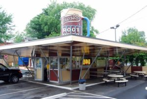 The Lot-O-Burger delivers a lot of flavor between a sesame seed bun.